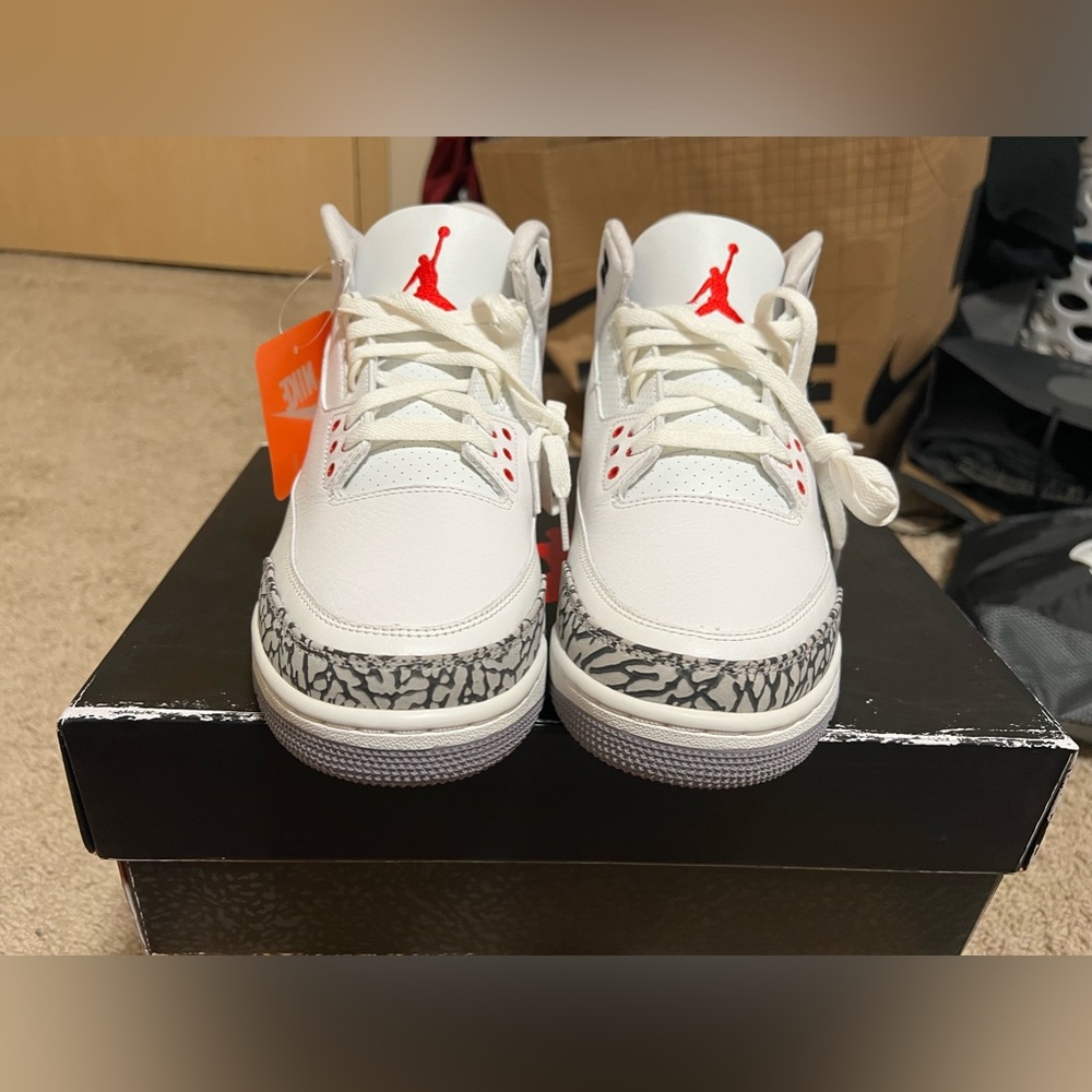 White Cement 3s - Gem